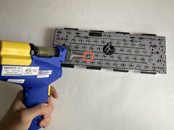 Как отремонтировать неисправный переключатель на клавиатуре Trio-60 - HD01