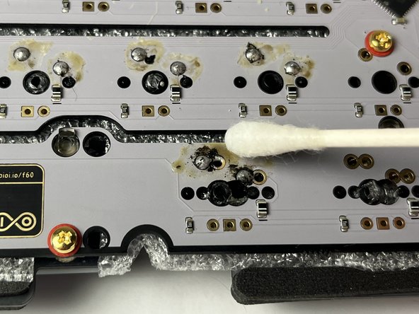 Как отремонтировать неисправный переключатель на клавиатуре Trio-60 - HD01