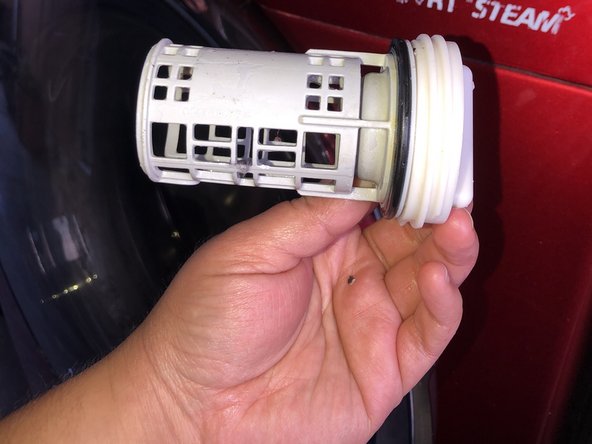 Как очистить фильтр стиральной машины Samsung WF350ANR - HD01