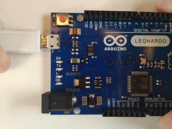 Замена загрузчика Arduino Leonardo - HD01